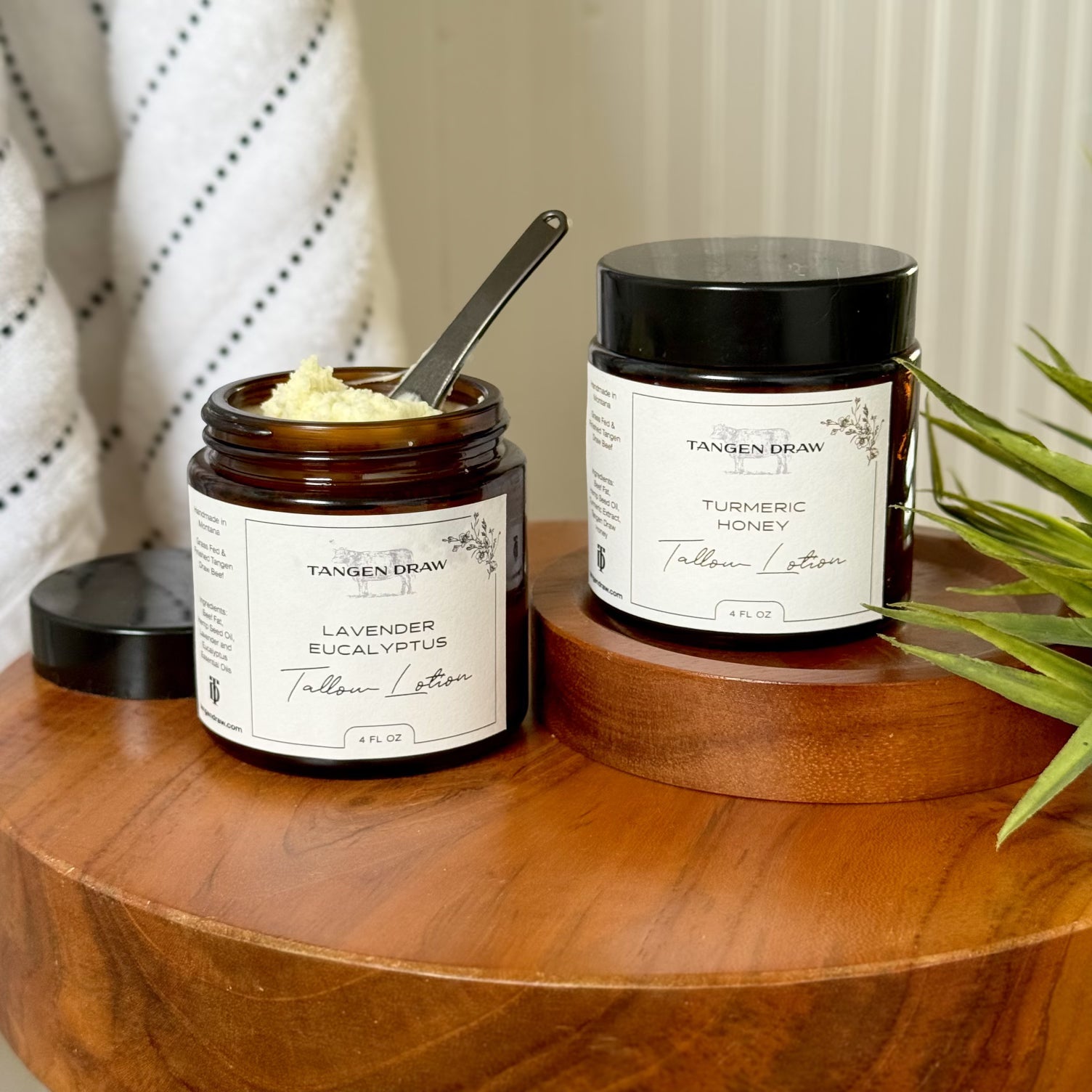 Honey Turmeric Tallow Lotion – Tangen Draw