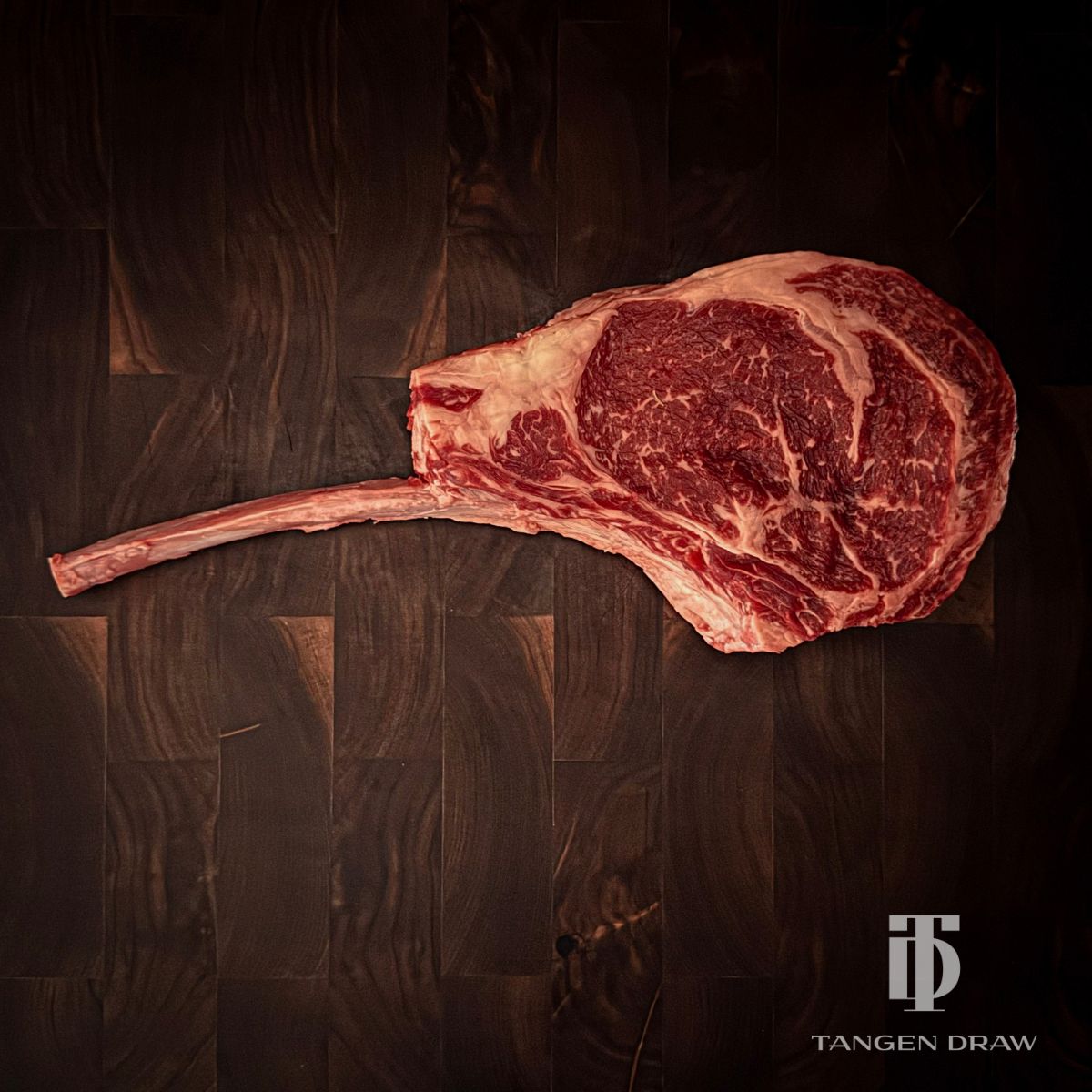 Beef Tomahawk, Dry Aged – Tangen Draw